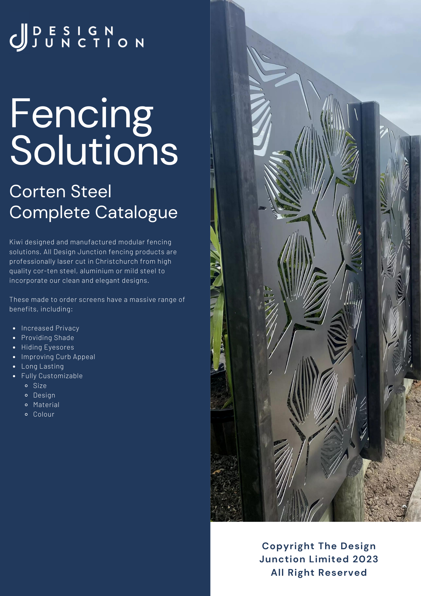 Fencing Solutions Catalogues – Design Junction NZ