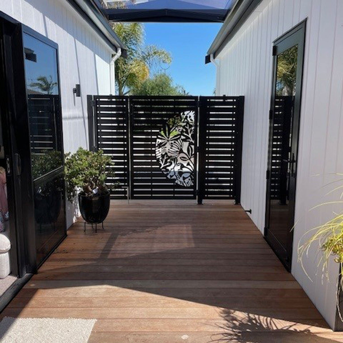 Laser-Cut Privacy Screens NZ | Corten OR Powder-Coated Fence Panels ...