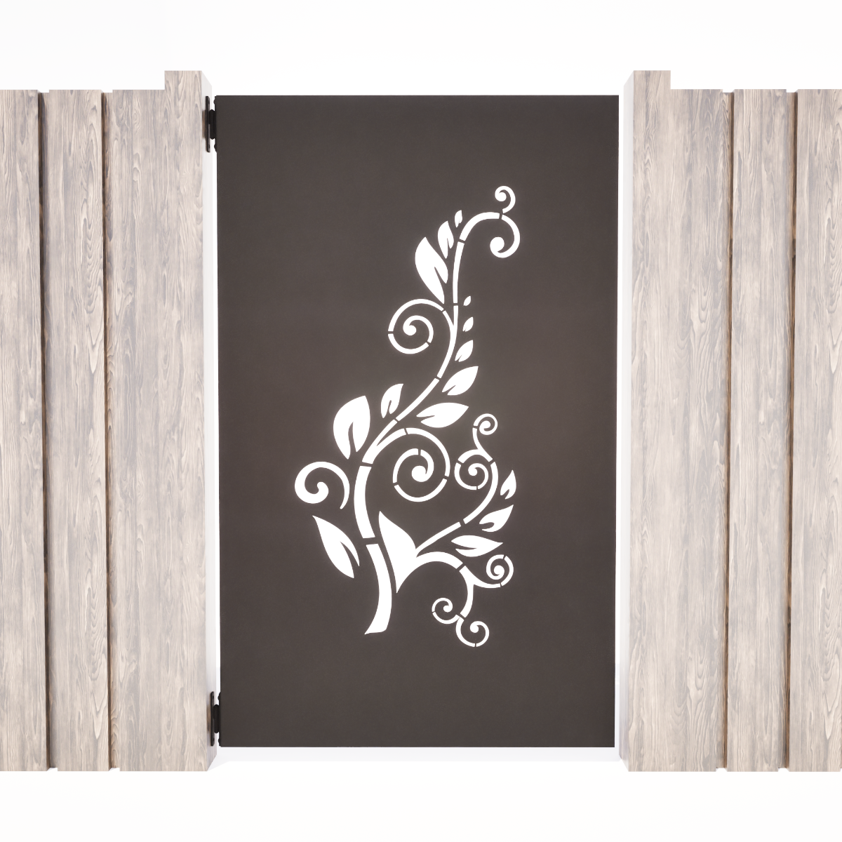 Fern - Garden Gate | Corten or Aluminium NZ – Design Junction NZ