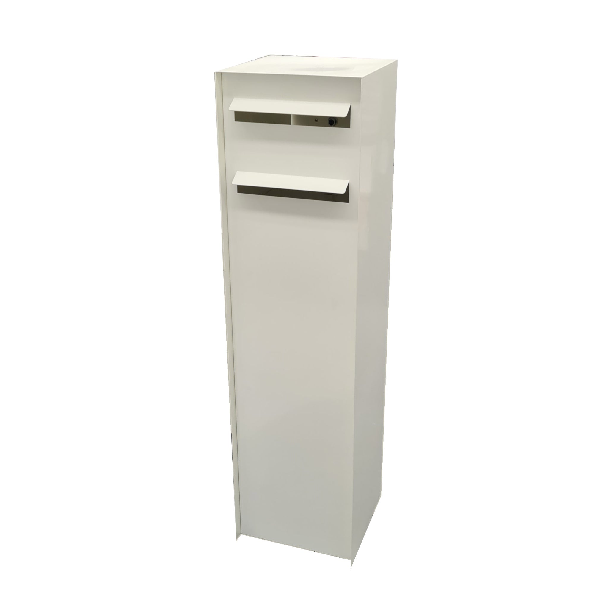 "SONI" Double Slot Tower Type Free Standing Letterbox – Design Junction NZ