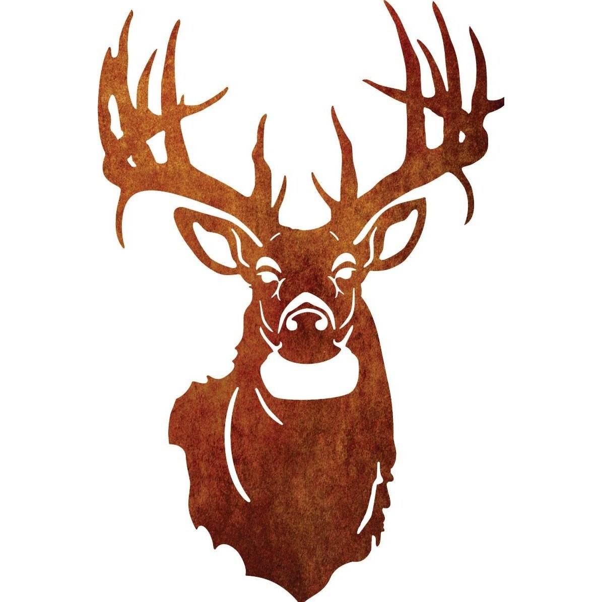 Stag Head - Large Metal Wall Art – Design Junction NZ