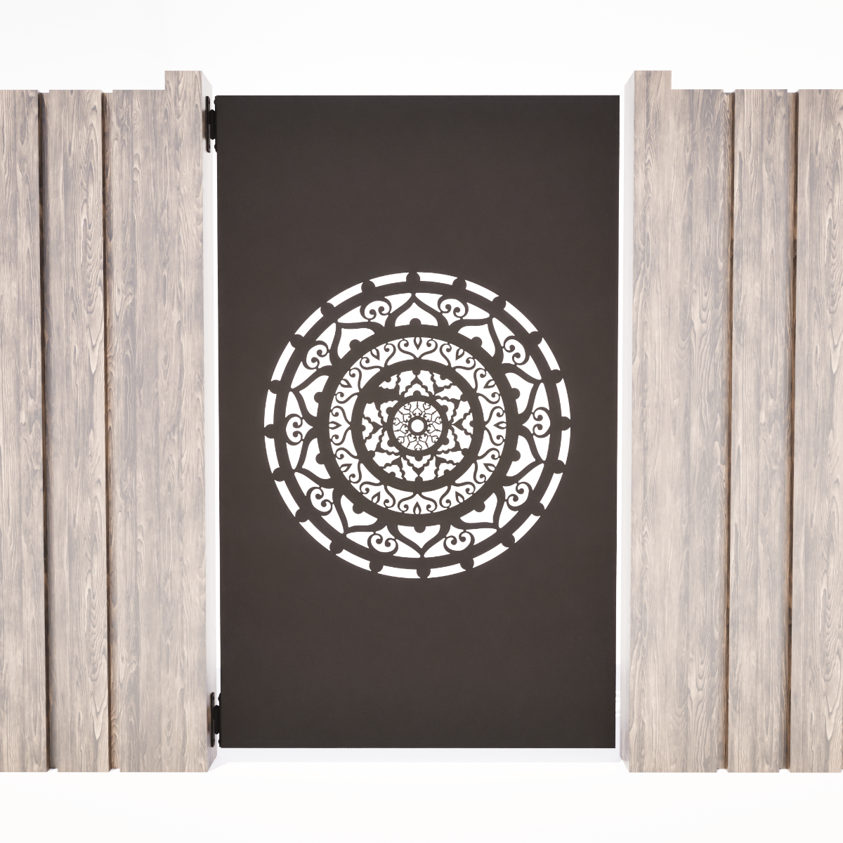 Surya Pedestrian Gate | Corten or Aluminium NZ Made – Design Junction NZ