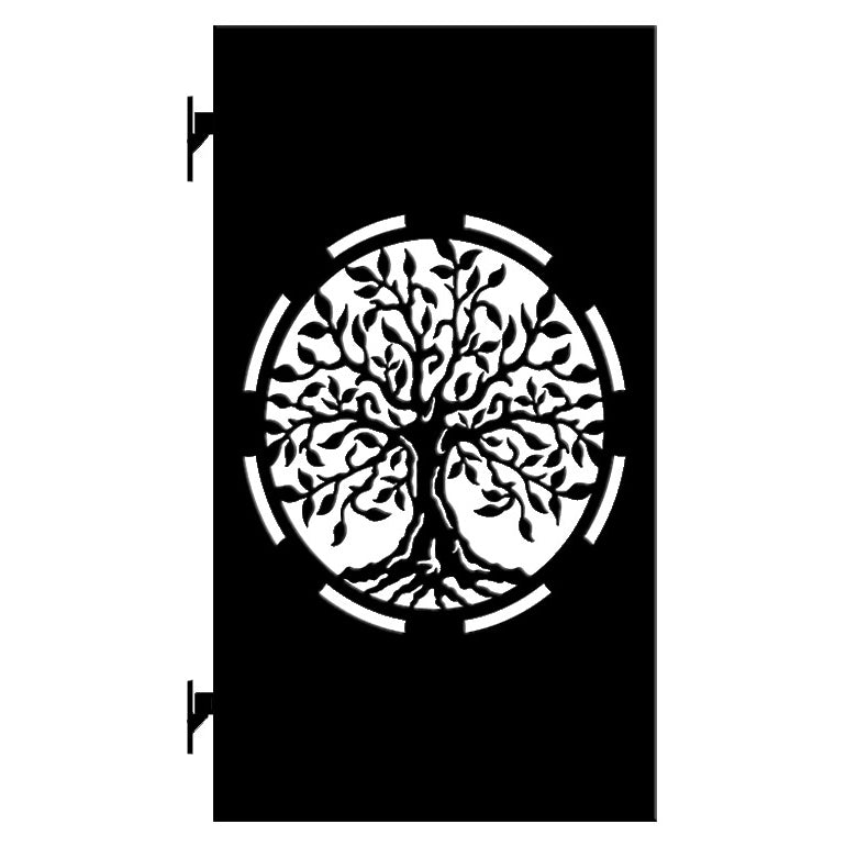 Garden Gate & Pathway Side Door - Tree Of Life – Design Junction NZ